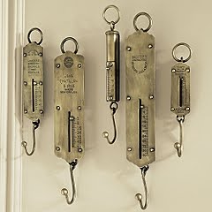 Beautiful Habitat: Favorite Things - Antique Scale Hooks