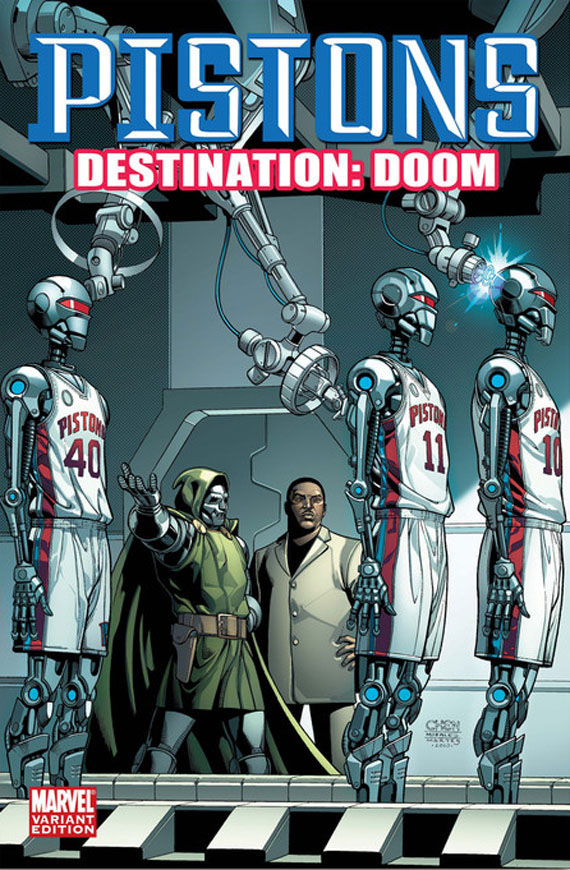 Da Spot: ESPN x Marvel Comics – NBA Team Covers