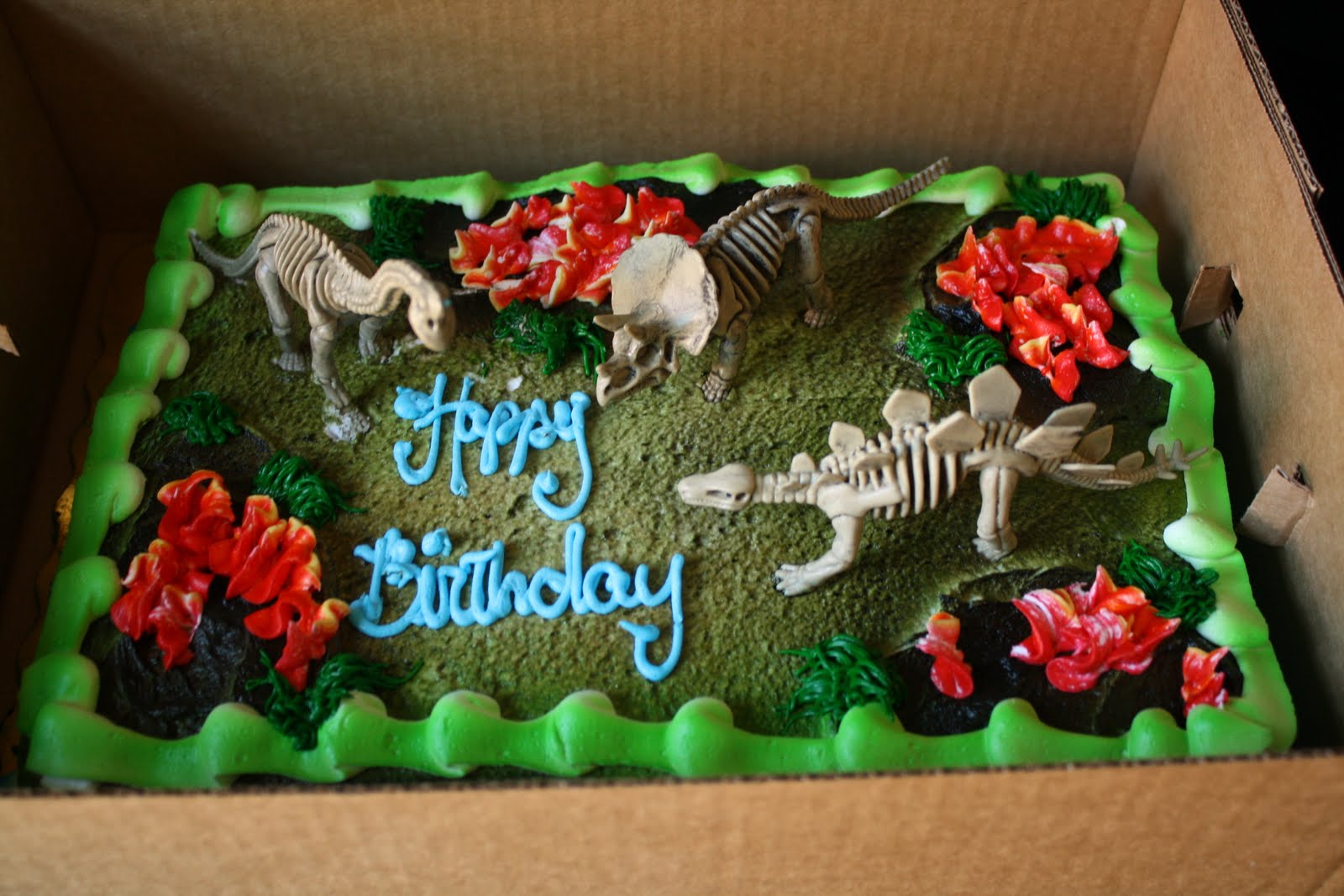Dinosaur Fossil Birthday Cake - The Cake Boutique