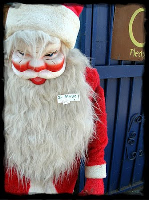 Designs By CK: Funny 4 the Day ~ Creepy Santas