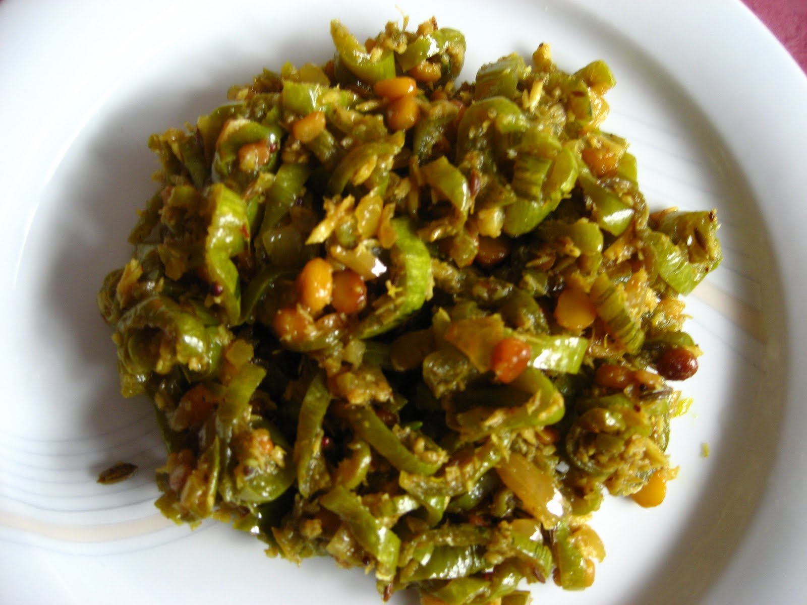Indian delicacies: SNAKE GOURD FRY