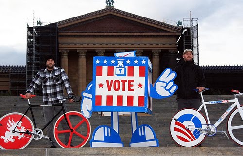 Obama's Fixed Gear Bike By Thunderdog Studios | The Yellow Bike Company