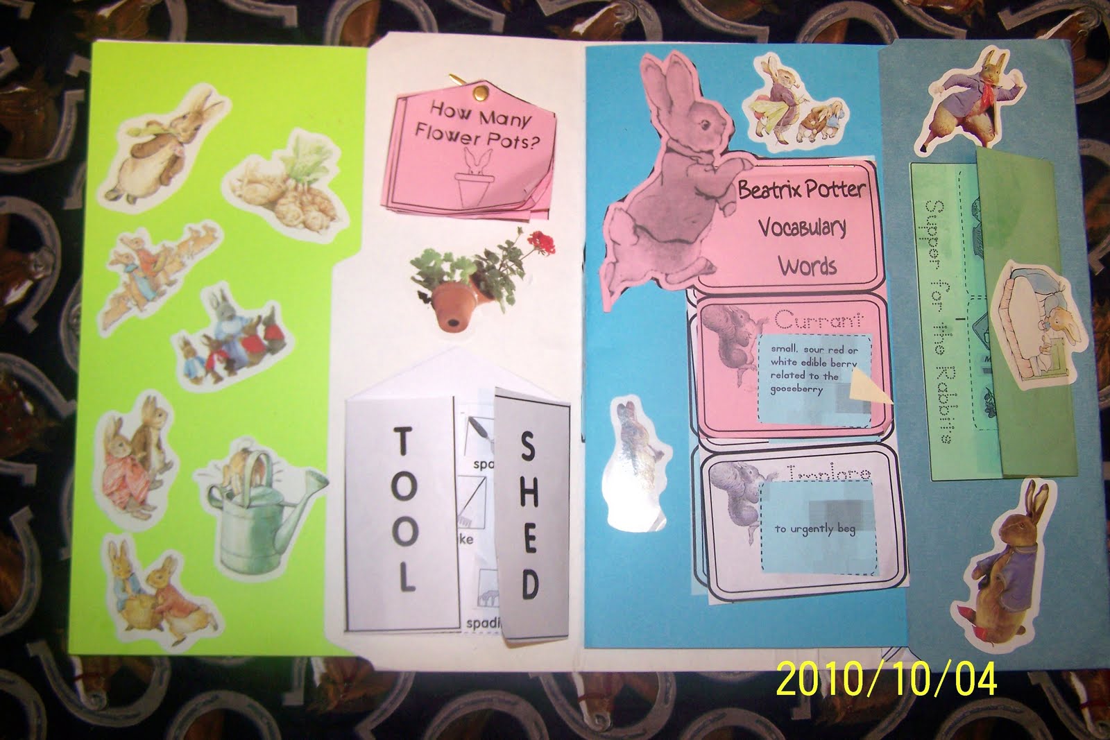 ~*My Father's Sheep*~: Peter Rabbit Lapbook~Hands of a Child