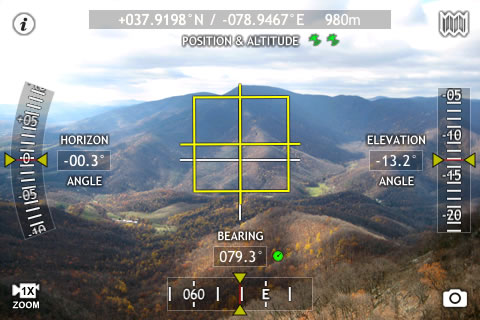 Photo Infos: Theodolite iPhone App Adds MGRS, Optical and Mechanical ...
