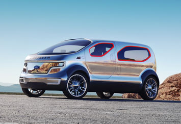 The camping holiday of tomorrow: ford-airstream motorhome concept