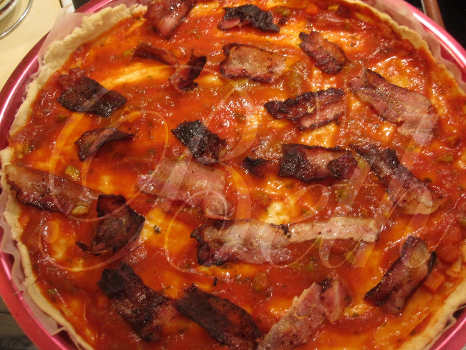 Pizza de Aproveitamentos / Pizza Réaliser avec des Restes