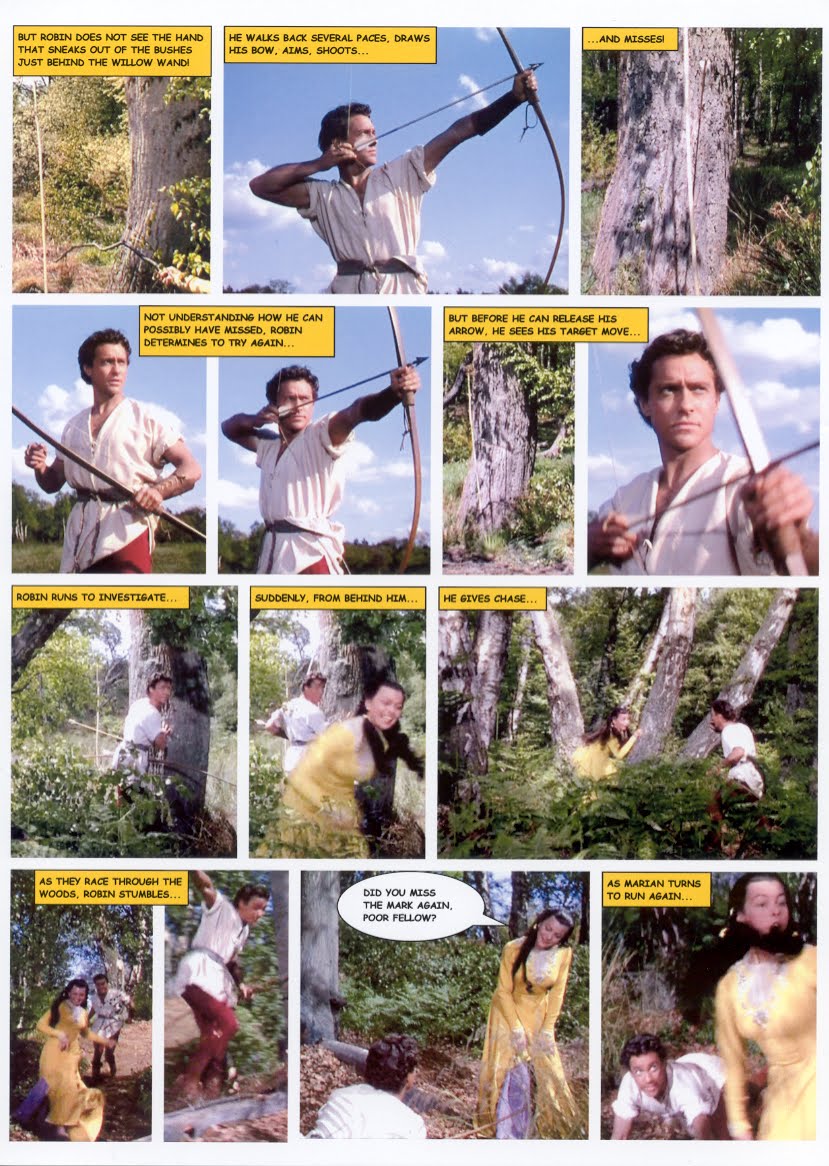 Walt Disney's Story Of Robin Hood: Picture Strip 1. Disney's Story of ...
