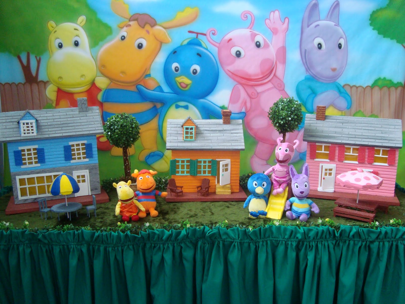TIK TAK DECORAÇÃO INFANTIL: BACKYARDIGANS