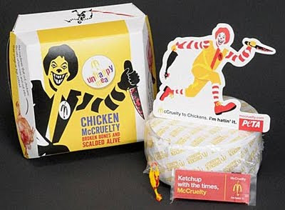 The Eggspress News: PETA'S UNhappy Meal