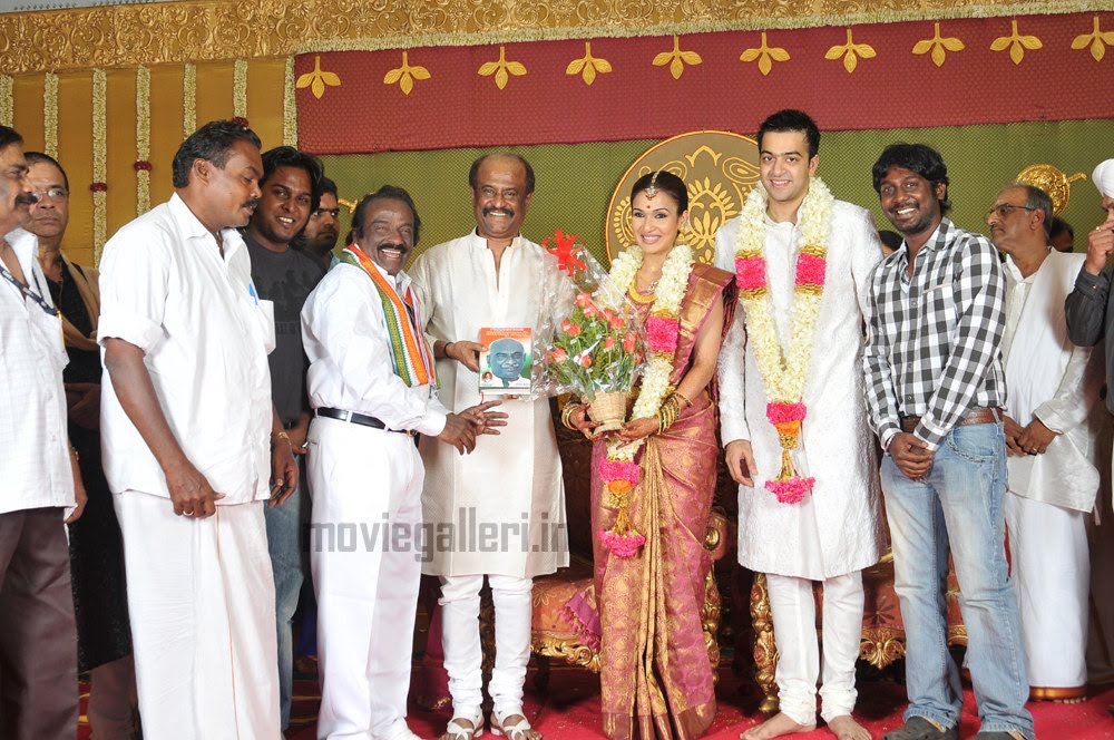 Soundarya Rajinikanth Marriage Reception Photo Gallery, Stills | South ...