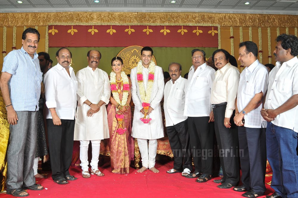 Soundarya Rajinikanth Marriage Reception Photo Gallery, Stills | South ...