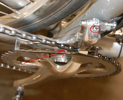 Club Rios: Adjusting the Front Derailleur, Shimano 105