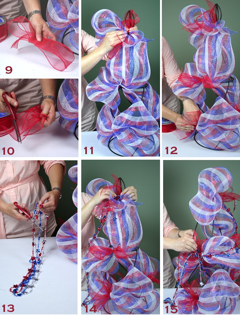 Party Ideas by Mardi Gras Outlet: How to: Red, White and Blue Star ...