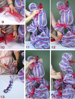 Party Ideas by Mardi Gras Outlet: How to: Red, White and Blue Star ...