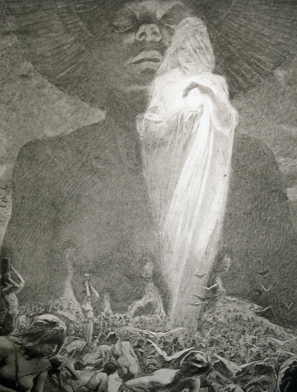 surface fragments: Alphonse Mucha, 'Le Pater' Part II