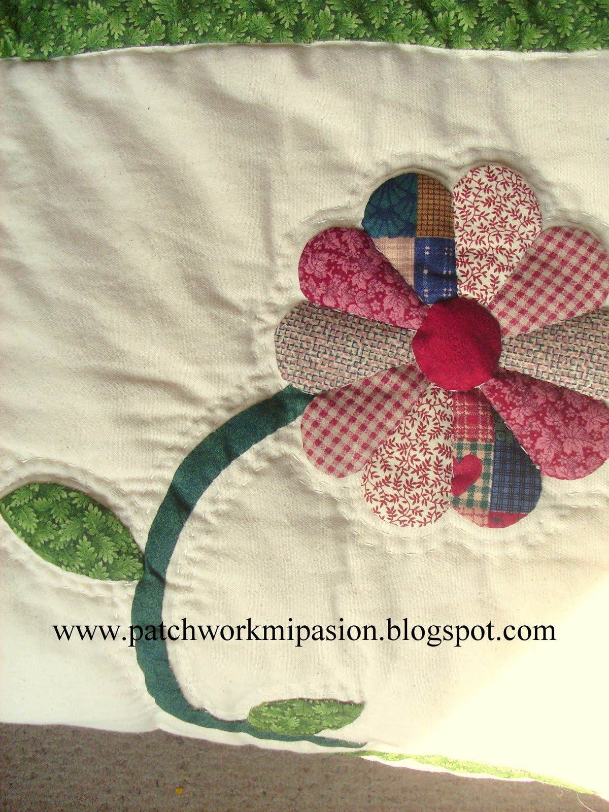 PATCHWORK MI PASION: CUBRECAMA INGRID
