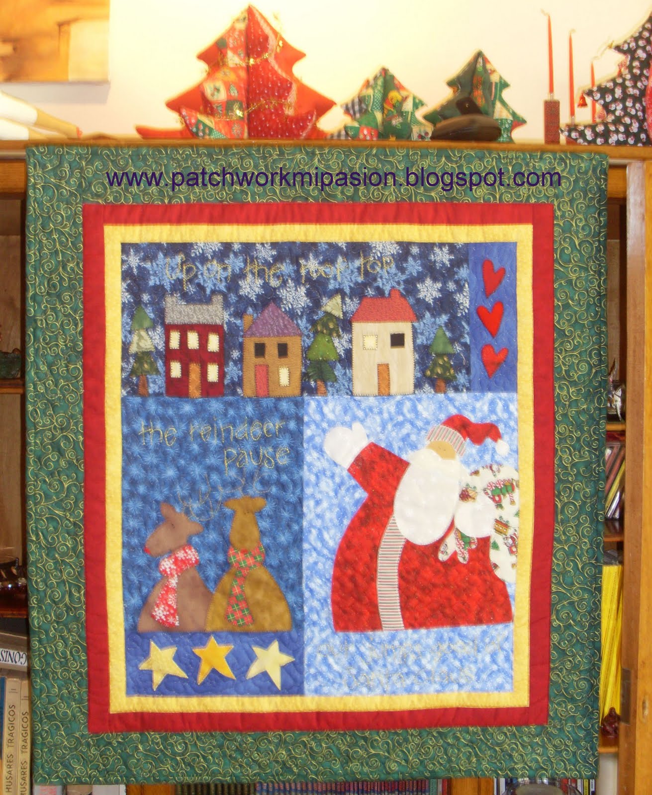 PATCHWORK MI PASION: TAPIZ NAVIDAD
