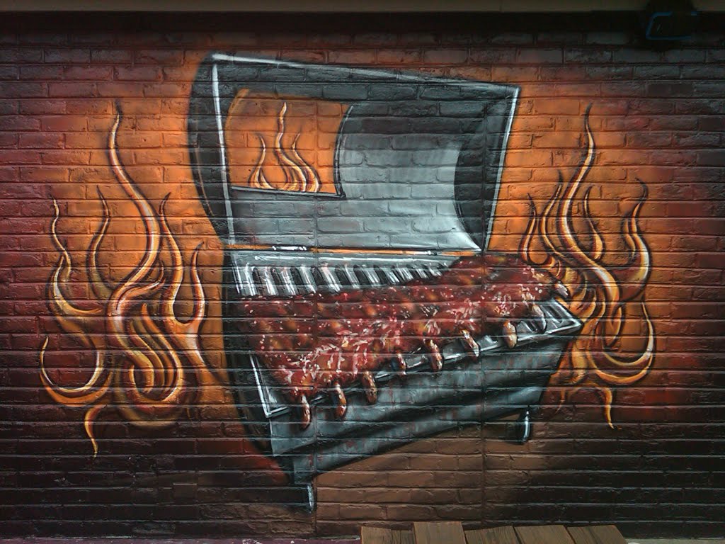 Delton Demarest Arts: Brothers BBQ Mural