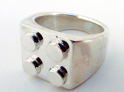 The Closet Nerd: lego rings~~ ahh, bringing back memories of our youth