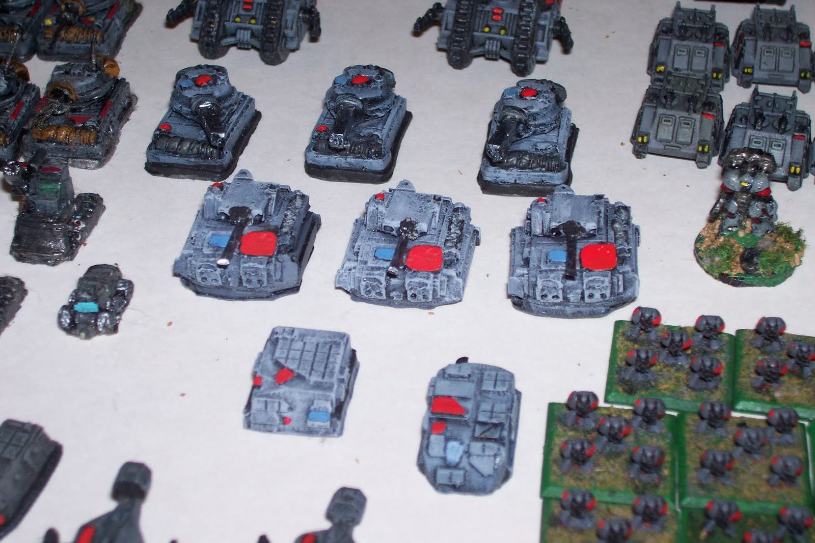 Combat Storm Wars: My 6mm Human Armies
