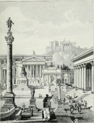 Urbis Roma: Ricostrzione di una veduta di Roma Antica