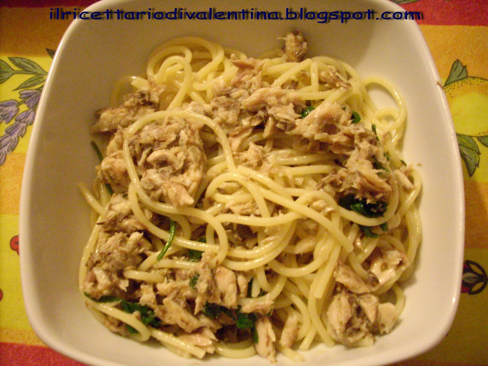 SPAGHETTI AL TONNO IN BIANCO | Il RICETTARIO di Valentina