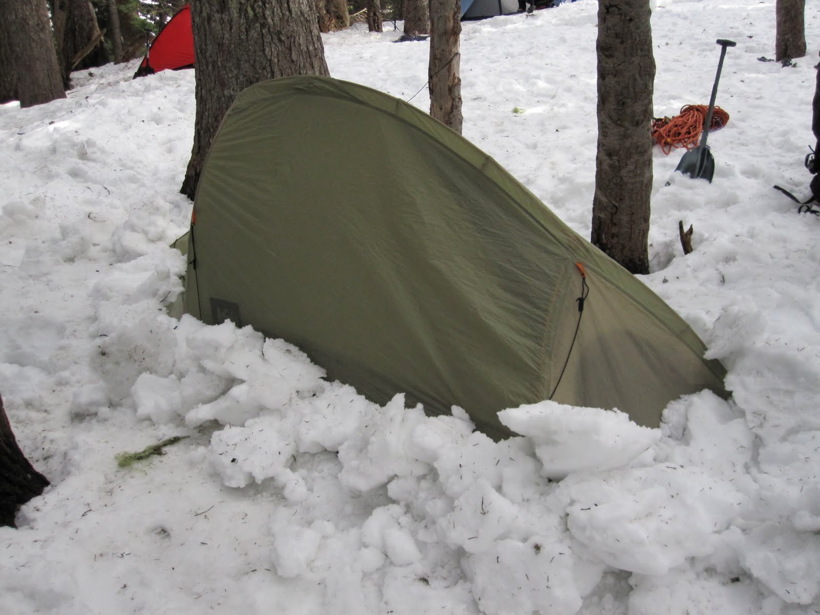 American Alpine Institute - Climbing Blog: Tent Melt-Out