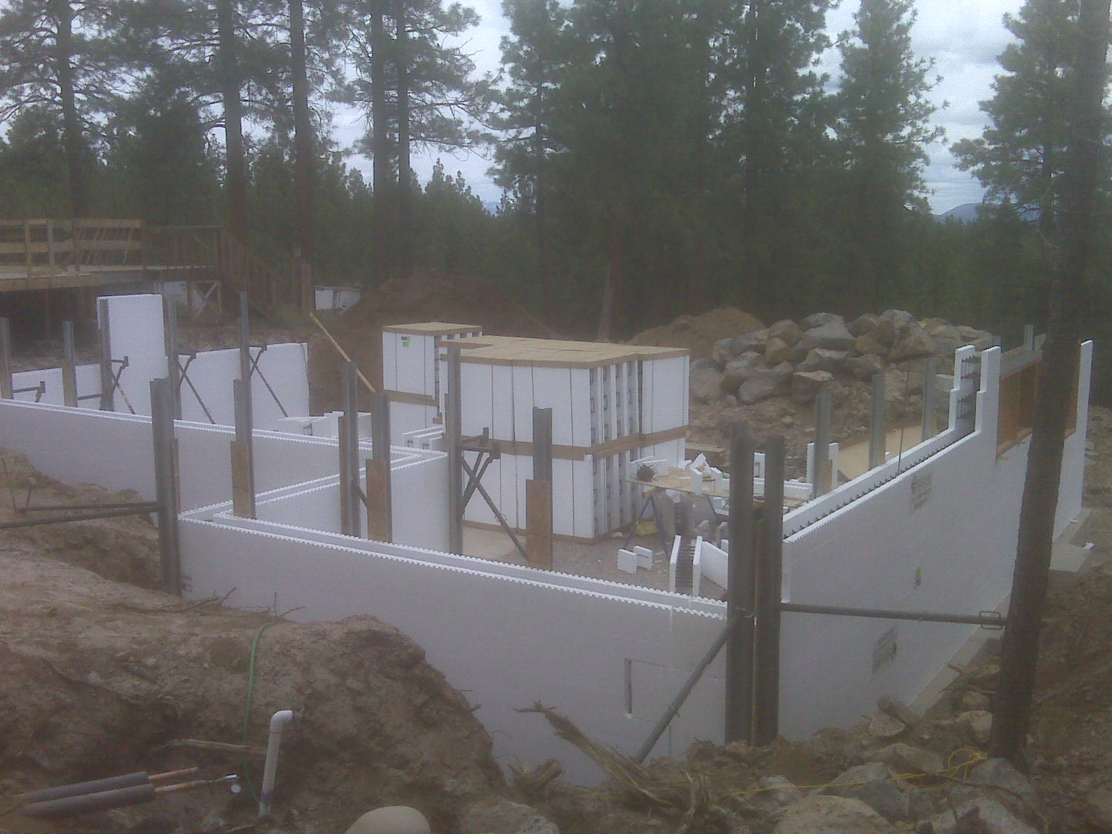 Duey Brothers Custom Homes and Remodeling: ICF Basement Sisters
