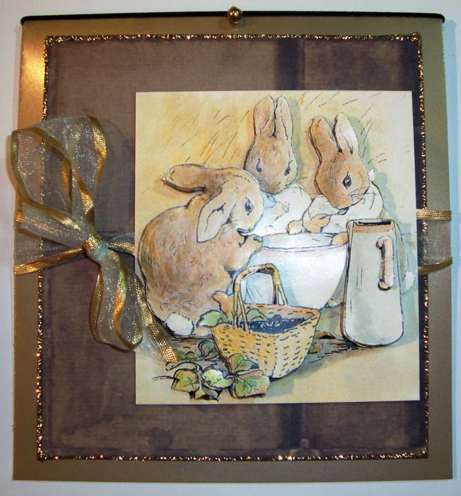 Carmi's Art: Peter Rabbit Decoupage