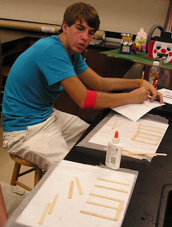 Seminole Ridge SECME: Popsicle Stick Bridges and Banner Brainstorm