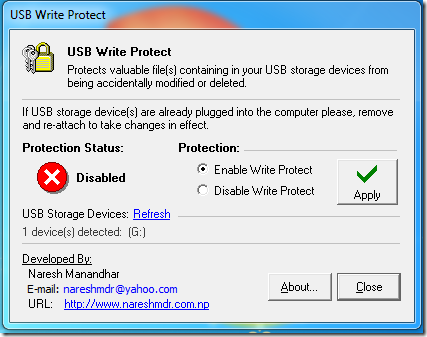 [Windows] Lindungi Data di Flash Disk dengan USB Write Protect
