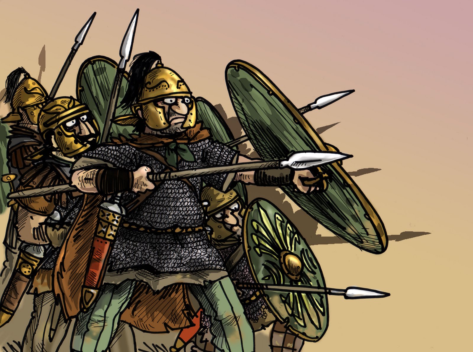 iron mitten: Batavian Auxiliaries