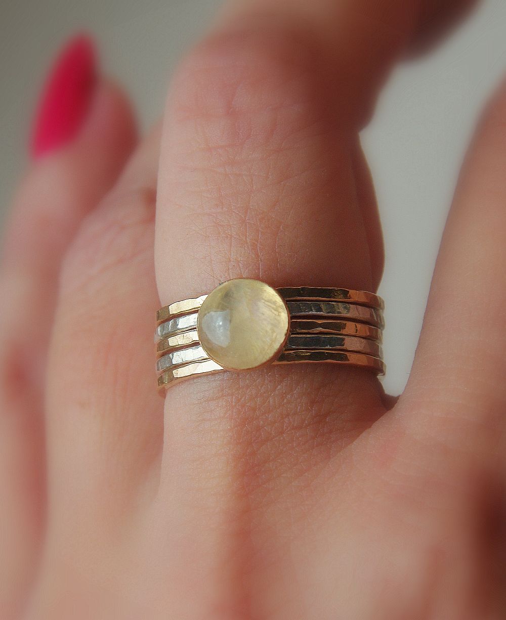 B.I.J.O.U.X. Simplitate. Minimalism. Handmade: Set de inele de logodna ...