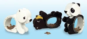 Sherwood Creations: Animal Banks Patterns (article)