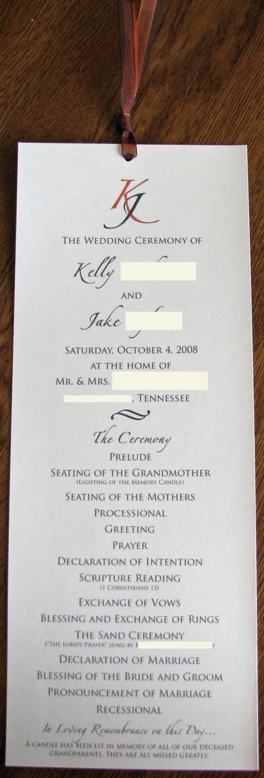 Alicia's Delightful Designs: Wedding Items