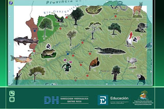 Mapa multimedia de Eco regiones de Entre Ríos ~ EduTIC