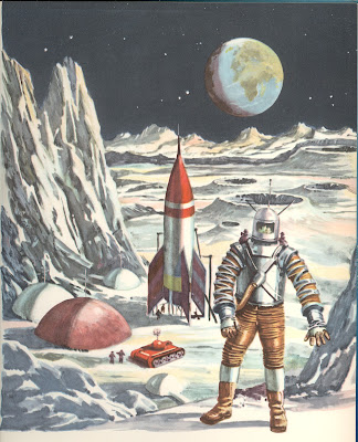 Stuff I Like: "Dreams of Space" vintage children's book illustrations!