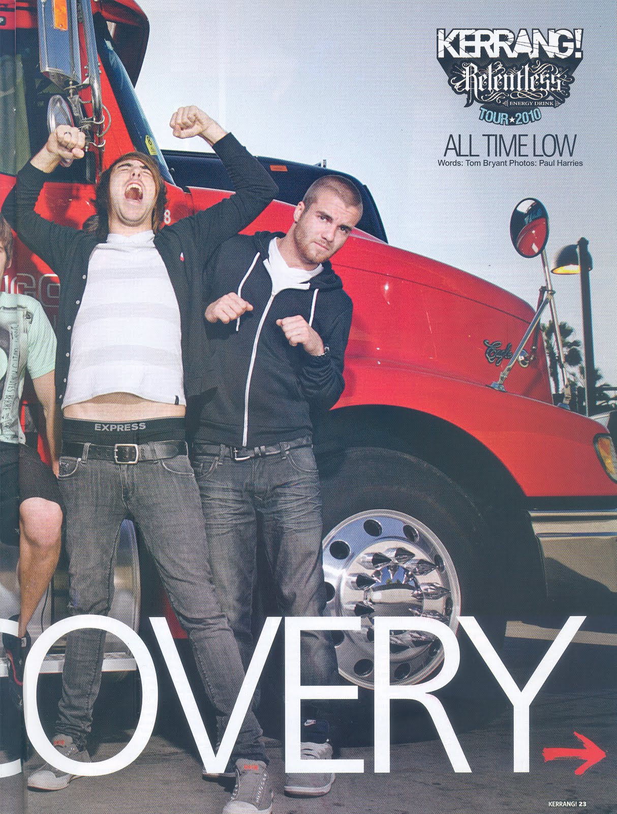 Media GCSE Resources: Kerrang Magazine Front Cover, Contents & Article ...