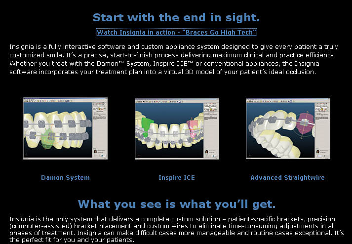 Dr William Thomas' Orthodontic Blog: Braces Go High Tech!