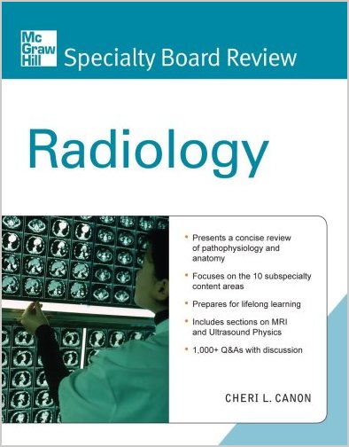 McGraw-Hill Specialty Board Review Radiology ~ USMLE Books