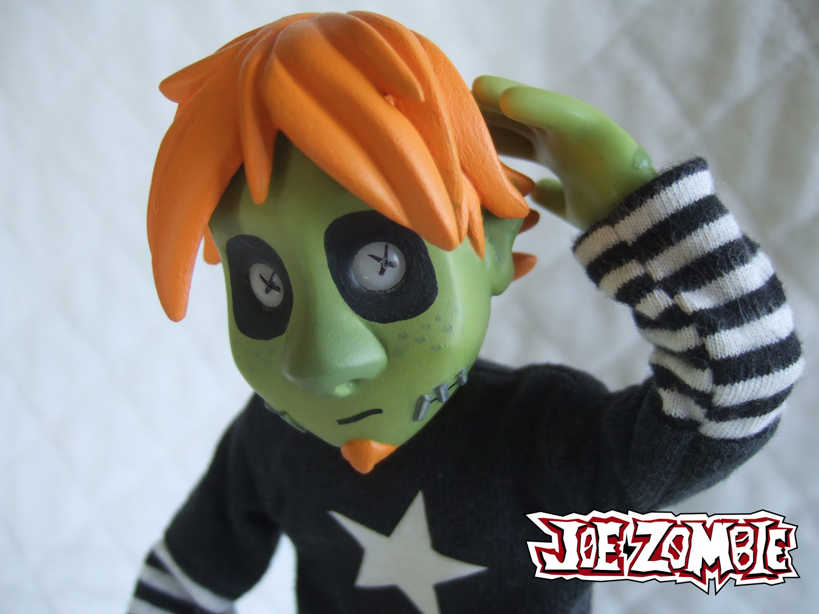 Pencil of Doom: Sneak Peek at the Joe Zombie puppet