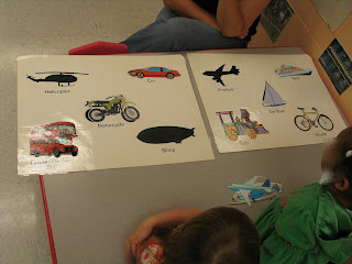 Playing, Learning and Growing: Math Activity: Transportation Shape Match