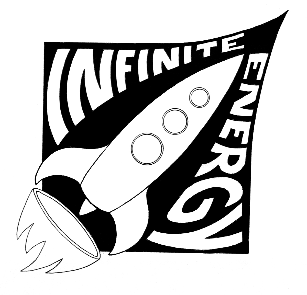 Art from the chasm: Logo design: Infinite Energy