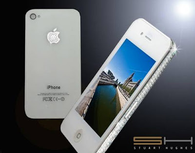 fashion design: Stuart Hughes customized iPhone 4