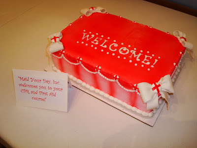 Mi Amor Sweets: CPR/First Aid Training Cake