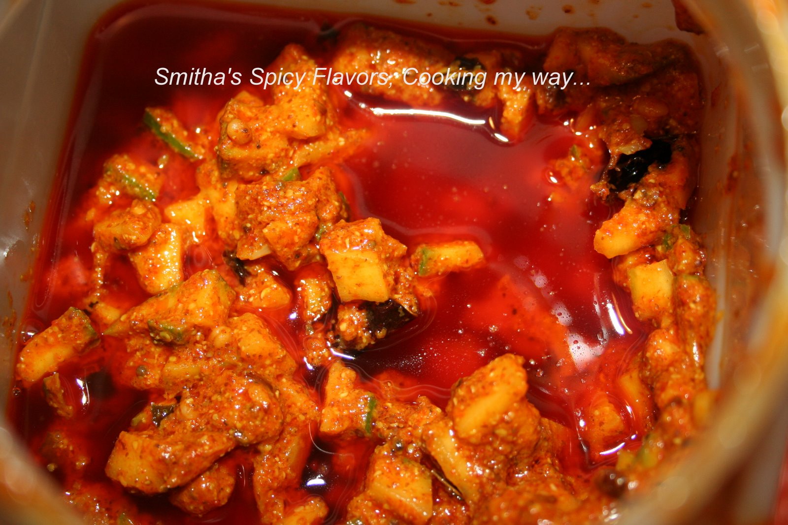 Mukkala Avakaya / Mango Achaar (Tiny mango pieces in Tangy Mustard ...