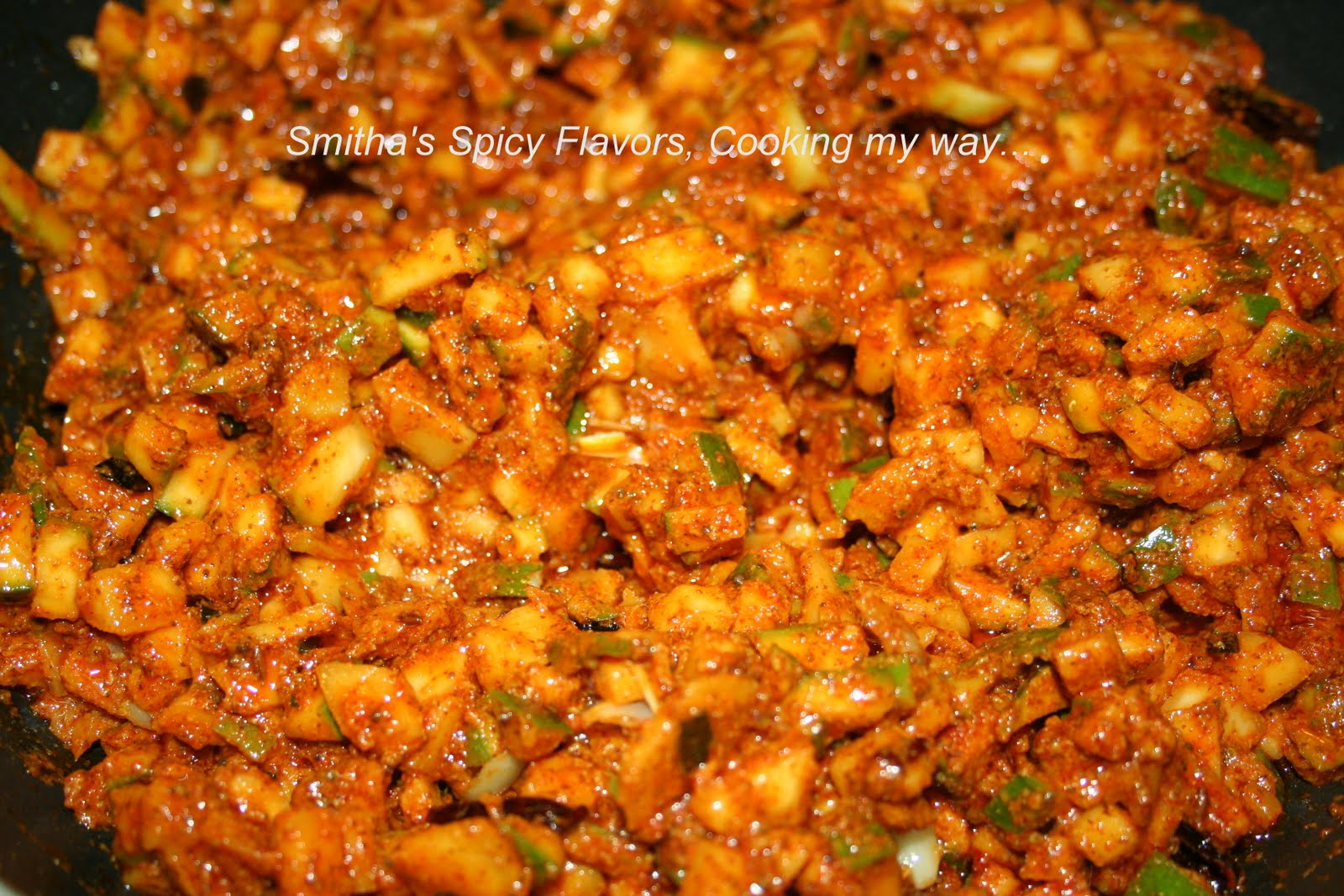Mukkala Avakaya / Mango Achaar (Tiny mango pieces in Tangy Mustard ...