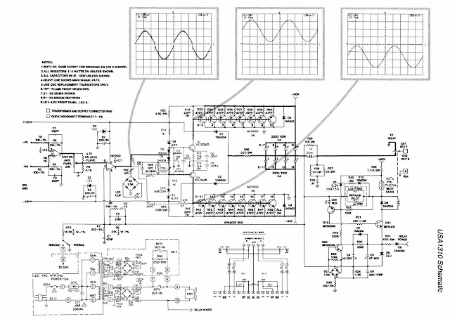 RO ELECTRONICA: SCHEMA AMPLIFICATOR AUDIO CU TRANZISTORI USA 1310 - 1000W