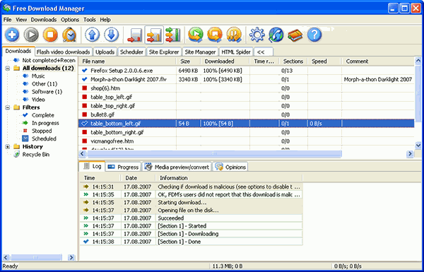 Free Download Manager 3.0 build 841 RC - Leecher Mods