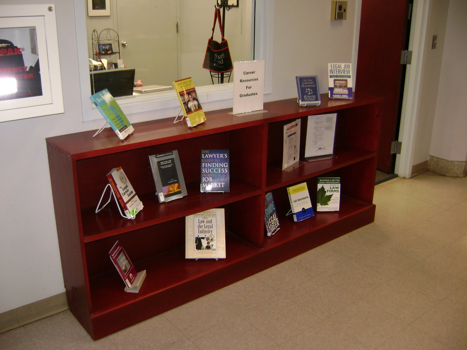 The Gavel: Career Book Display for Graduates